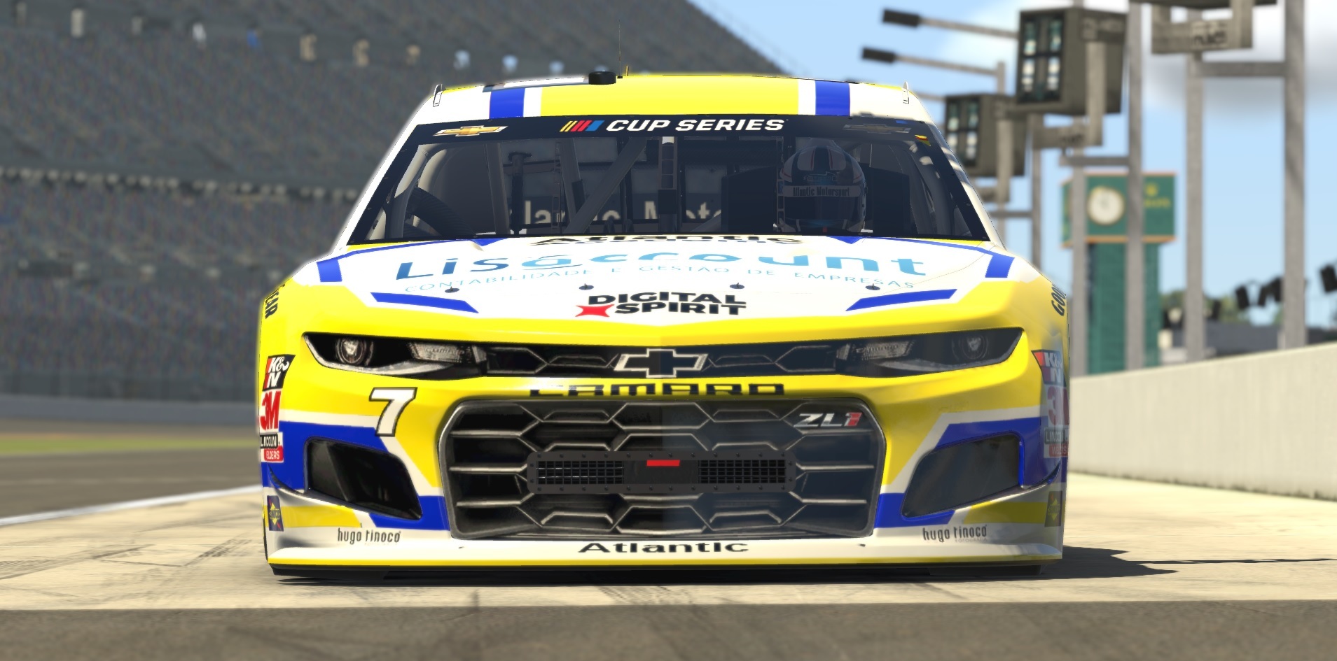 Atlantic Academy presents the new NASCAR Chevrolet Camaro ZL1 for ...