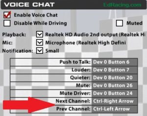 iRacing Radio Channels - Voice and Text - Atlantic Motorsport